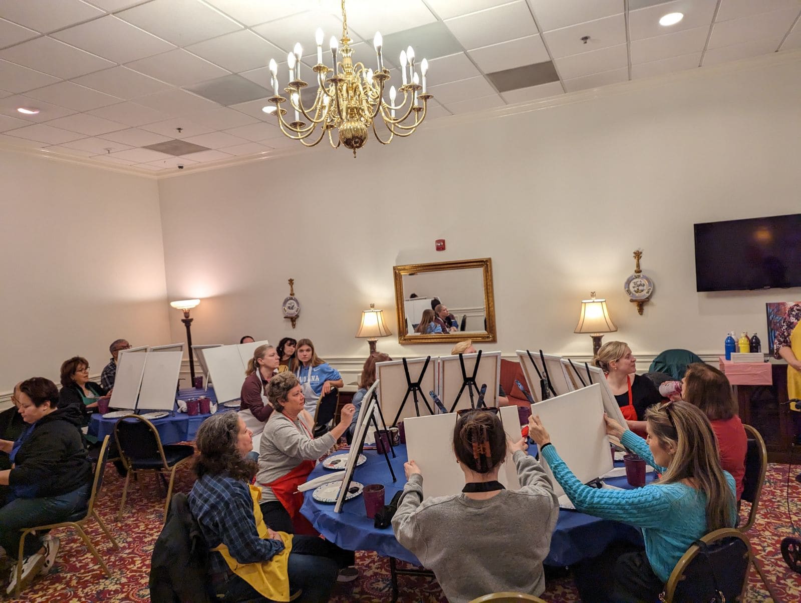 Painting with a Partner, February 2024