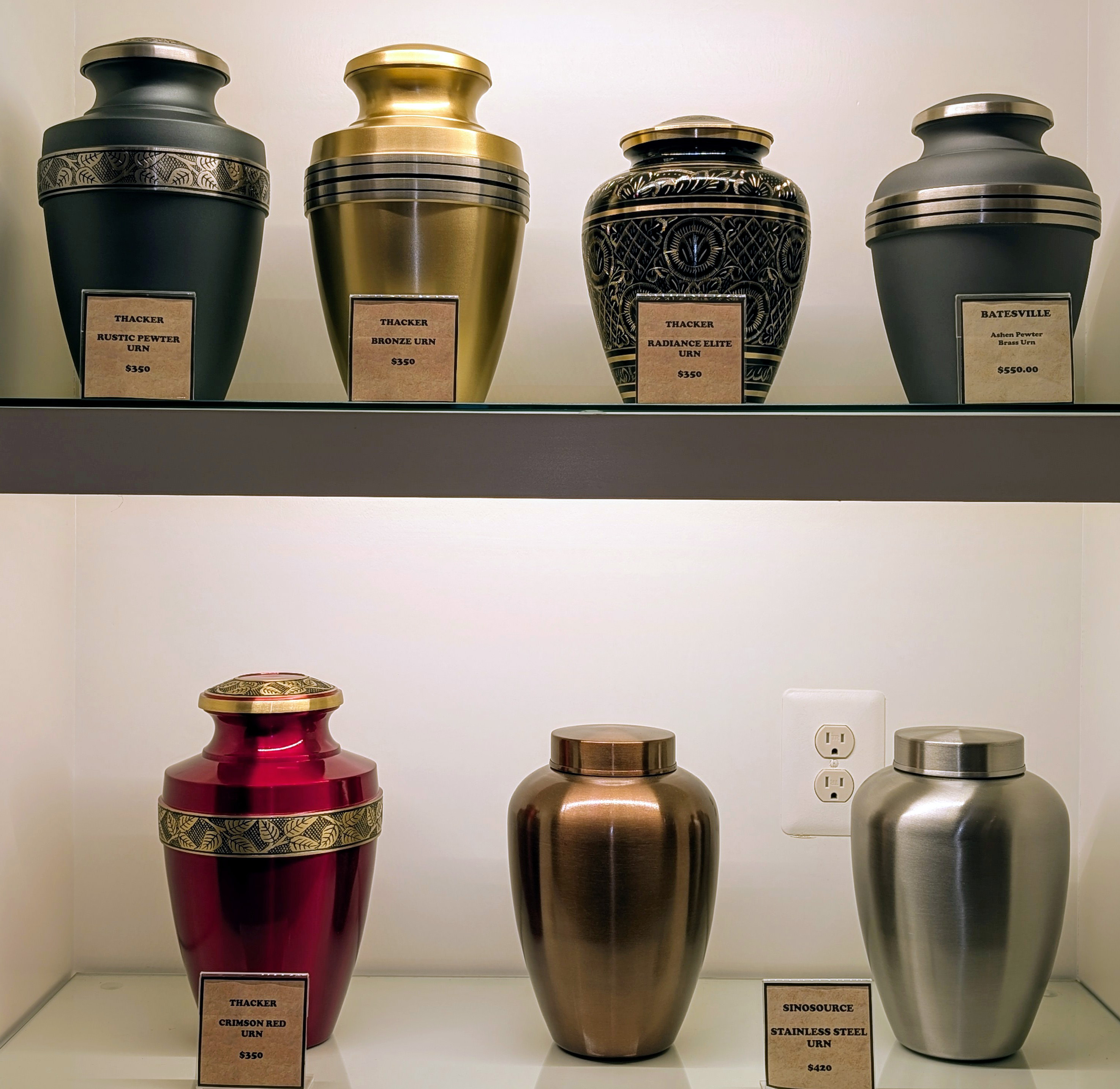 Urns | Robert A. Pumphrey Funeral Homes